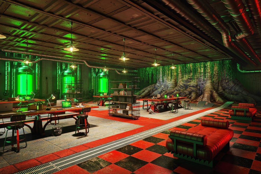 What Office Spaces Would Look Like If They Were Designed By Famous ...
